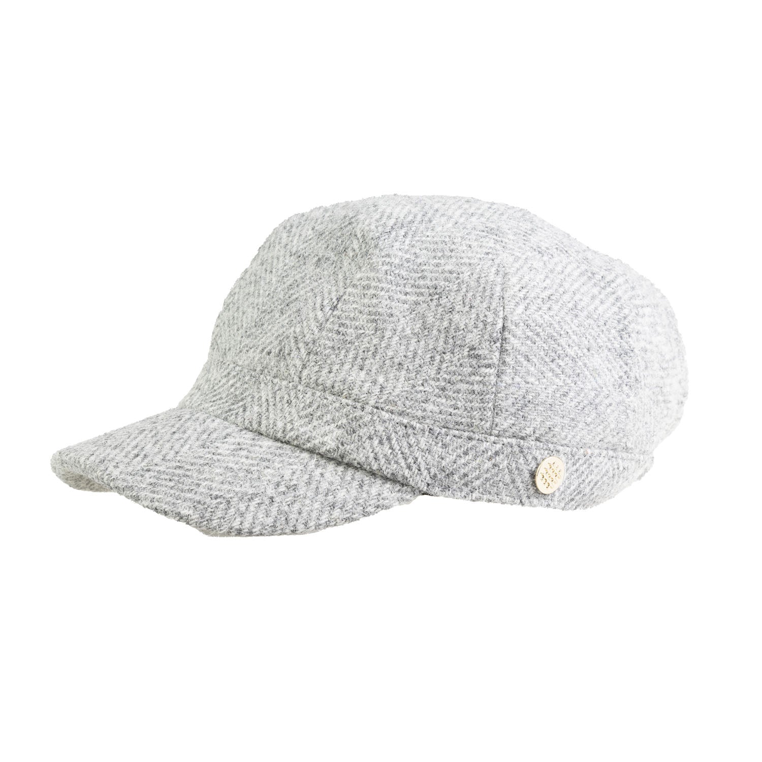 Heddle & Reed Harris Tweed Ladies Cadet Grey Herringbone – Dunedin Cashmere