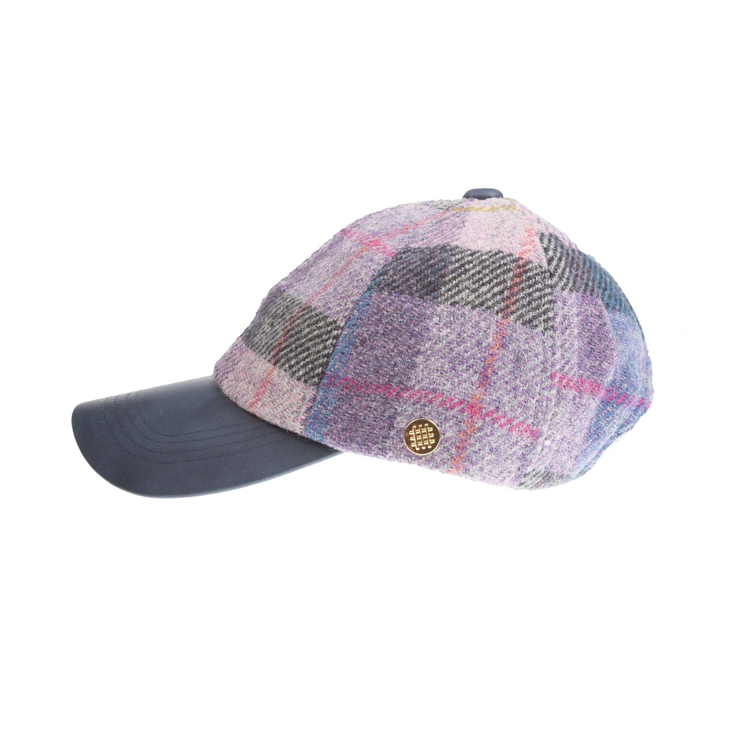 Heddle & Reed Harris Tweed Lds Baseball Lilac Pastel – Dunedin Cashmere