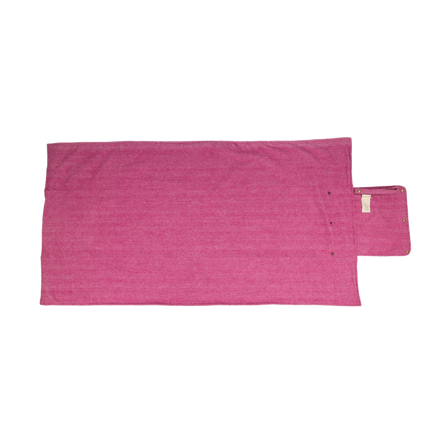 Herringbone Foldaway Blanket Pink – Dunedin Cashmere